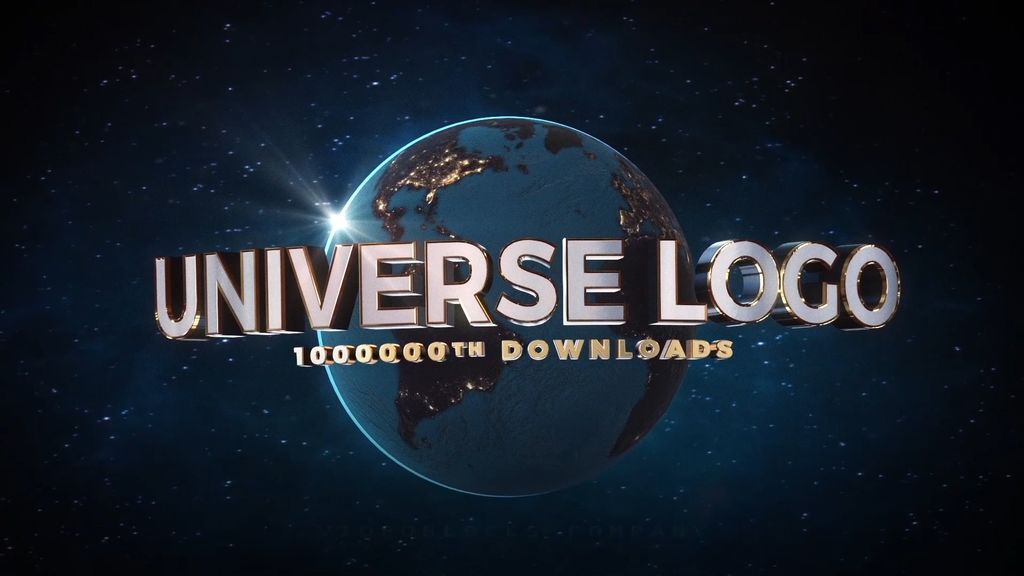 Universe Logo - Element 3D V2 After Effects templates | 10311472