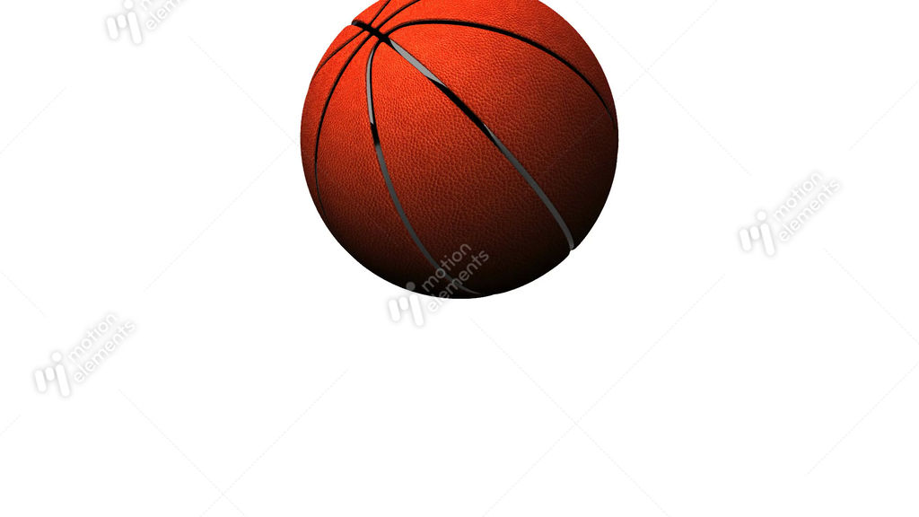 Basketball Bouncing Background By