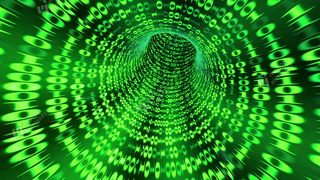 Pin Binary Number Tunnel