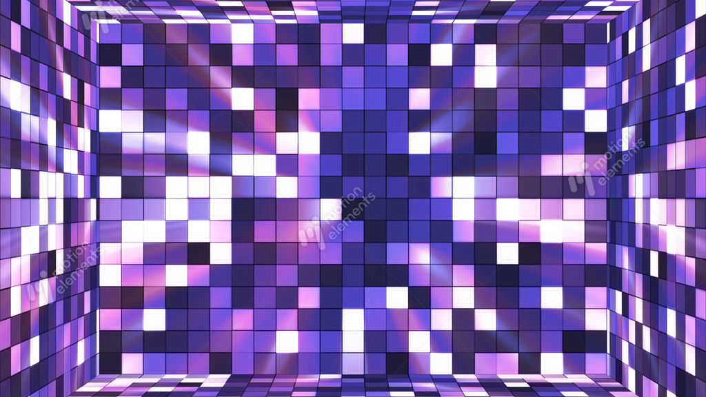Broadcast Twinkling Hi-Tech Squares Room, Purple, Abstract, Loopable ...