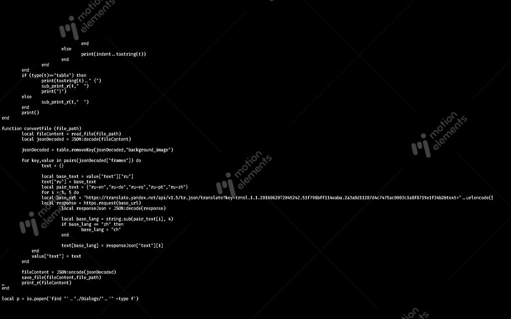 Hacker And Coding Element With A Glitch Effect Stock Animation | 10802886
