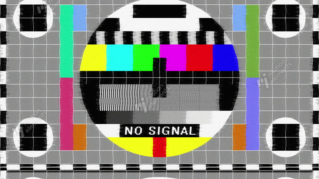 Tv No Signal Animation