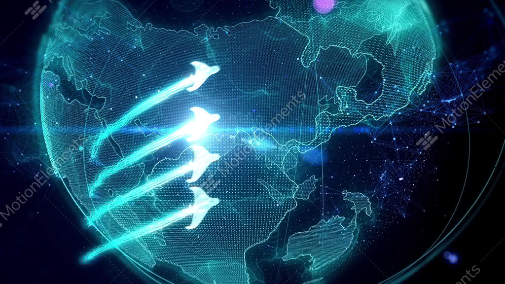 Earth Science And Technology Stock Animation | 11097280