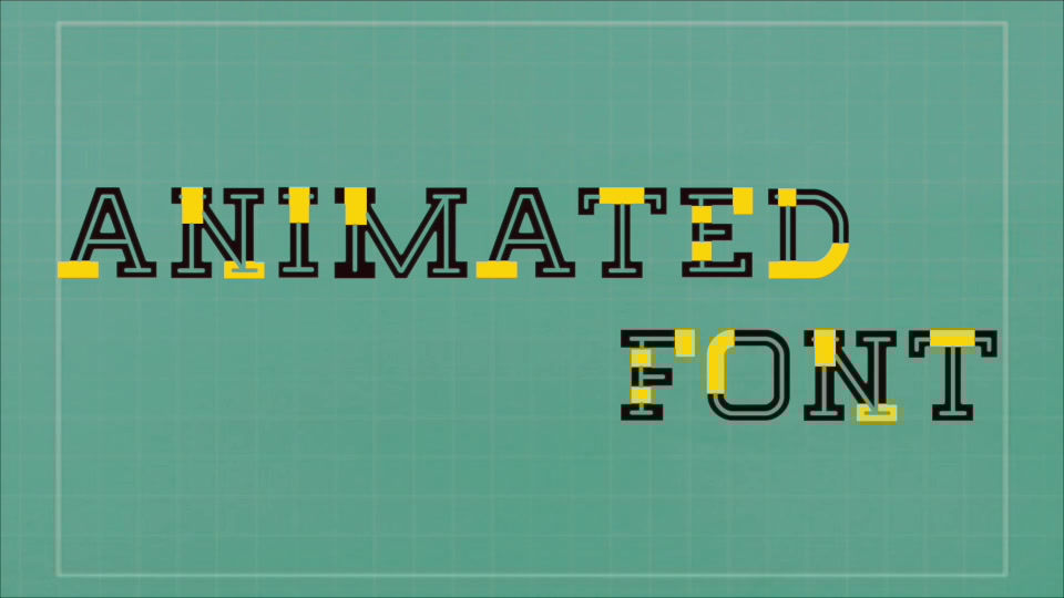 Fun And Funky Animated Font Apple Motion templates | 11126531