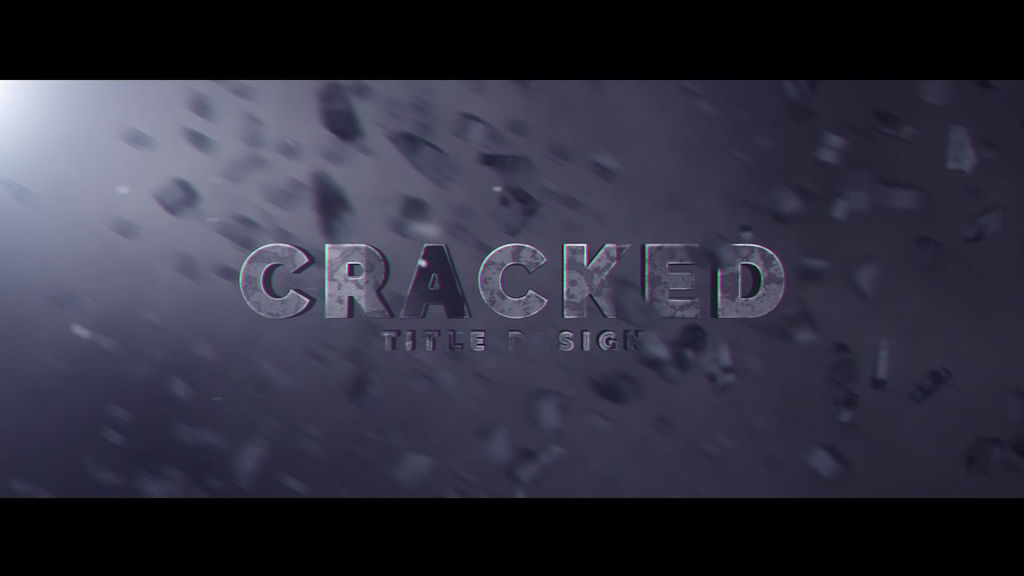 Cracked Title Design After Effects templates | 12554944