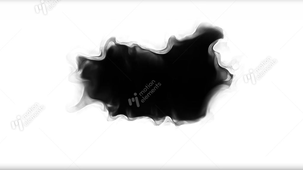 Every Digital Ink Bleed Transition Animation Stock video footage | 13236936