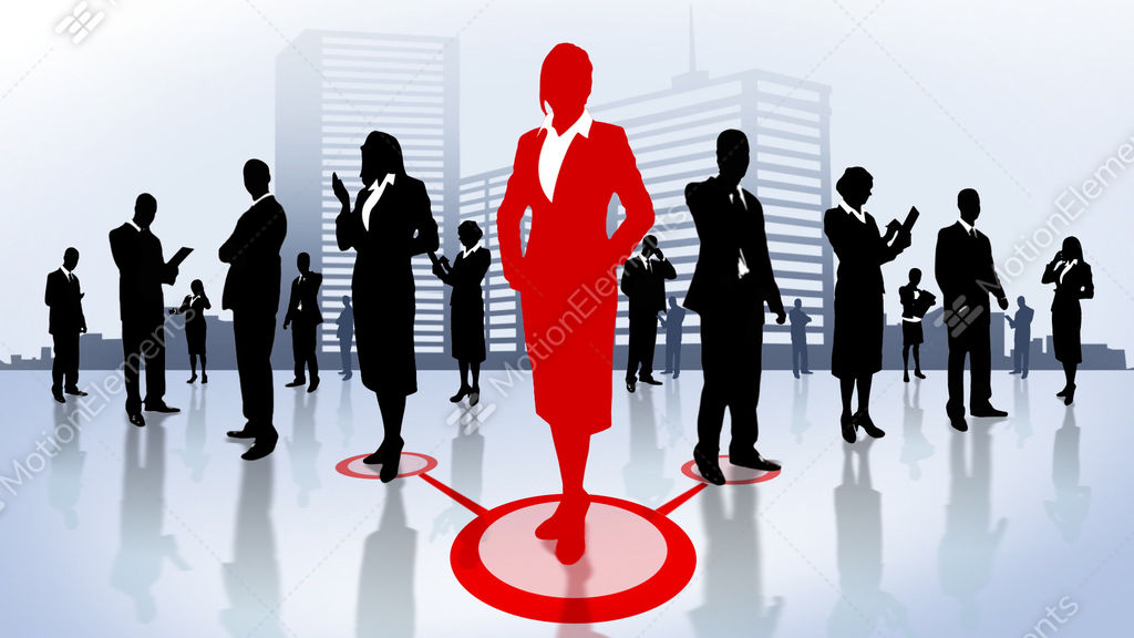 Animated Business People