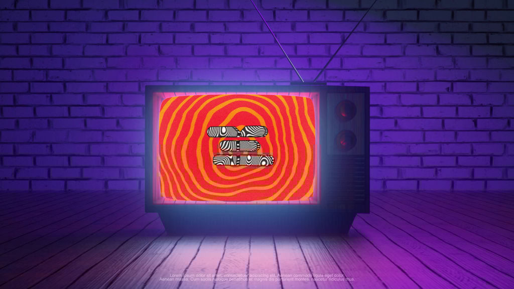Retro TV Logo After Effects templates | 13772696
