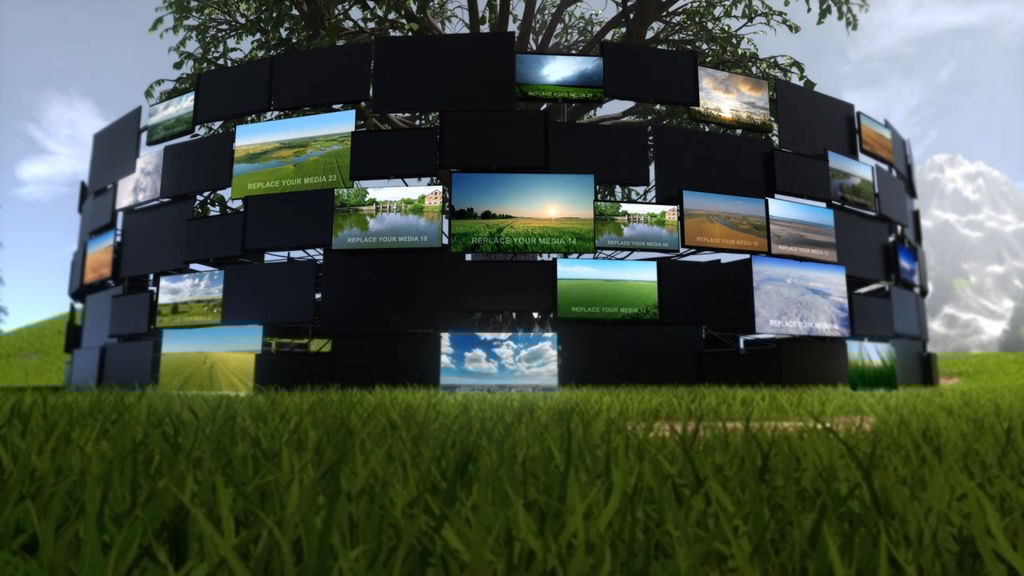 Video Screens On Nature After Effects templates | 13821347