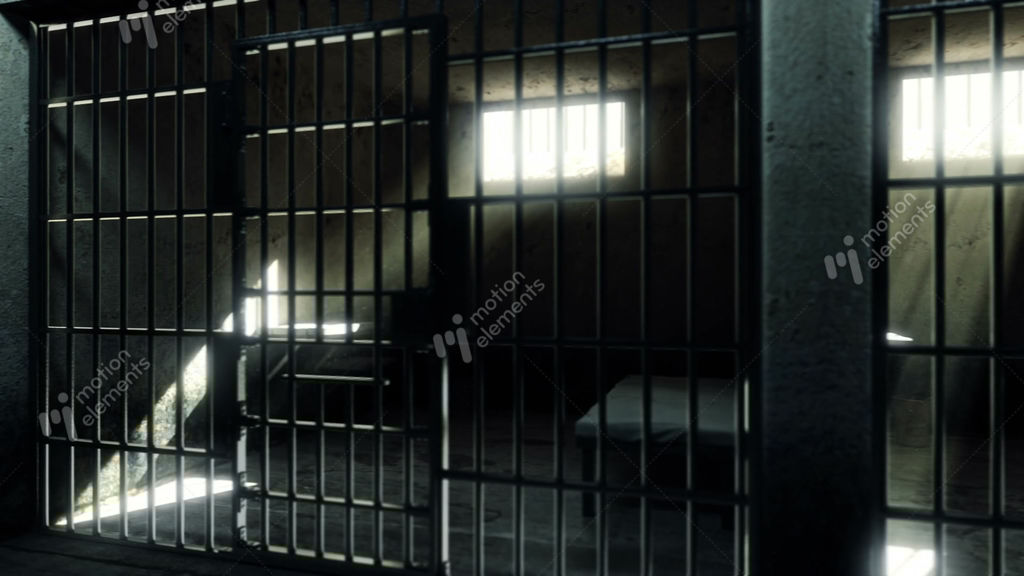 Prison Cells. Looped Animation Stock Animation | 9418881