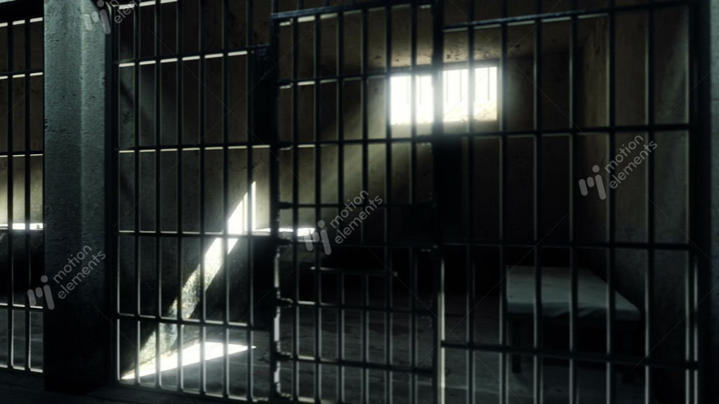 Prison Cells. Looped Animation Stock Animation | 9418881