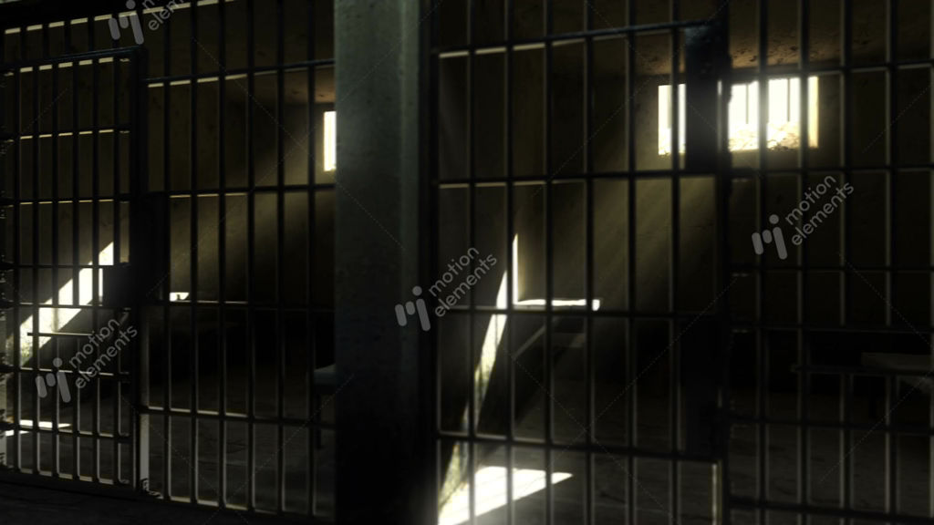 Prison Cells. Looped Animation Stock Animation | 9418884