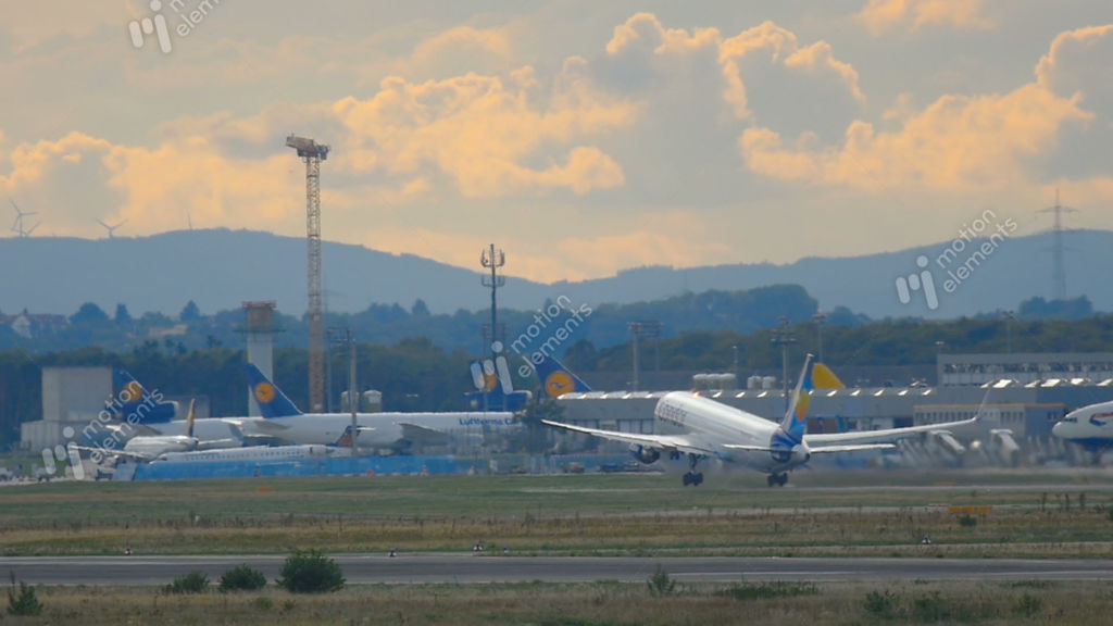 Condor Boeing 767 Take-off Stock video footage | 9484659