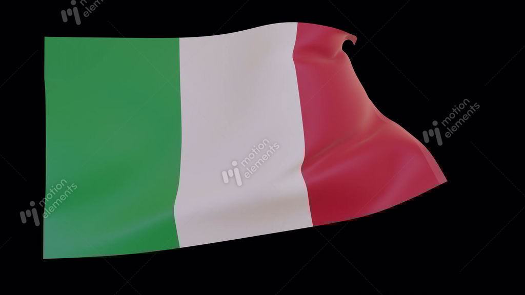 Italy Flag Gif