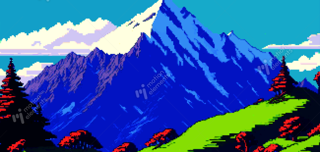 8 Bit Landscape