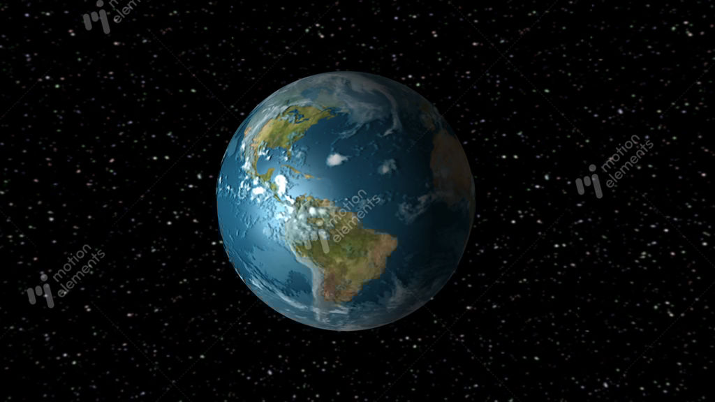 Earth Rotation Animation Stock Animation | 3621369
